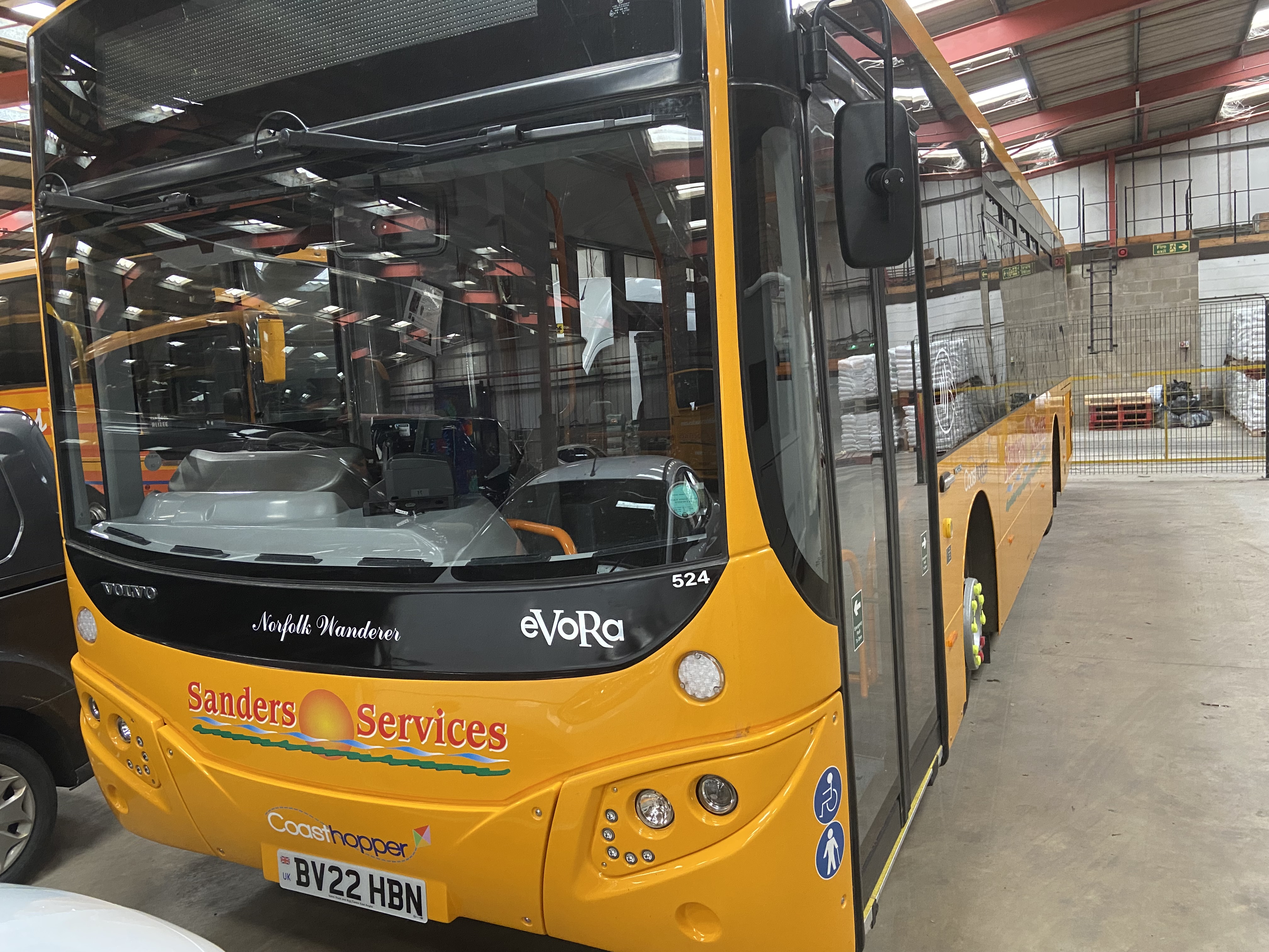 Our fleet | Sanders Coaches