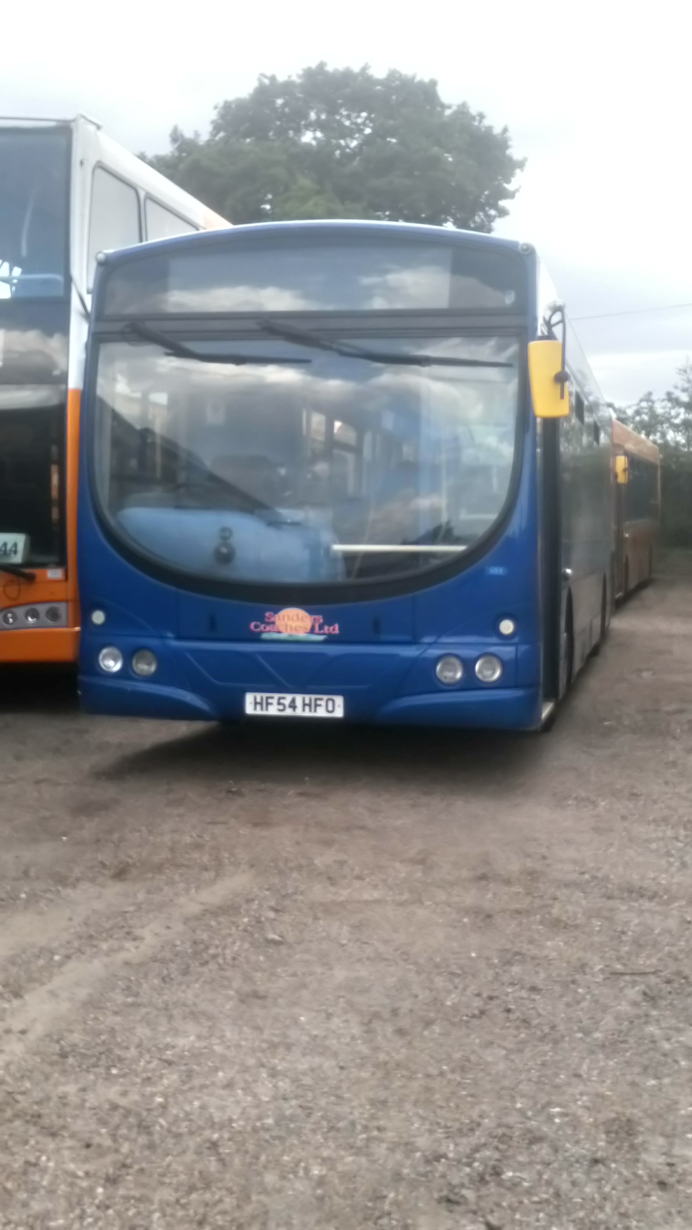 Our fleet | Sanders Coaches