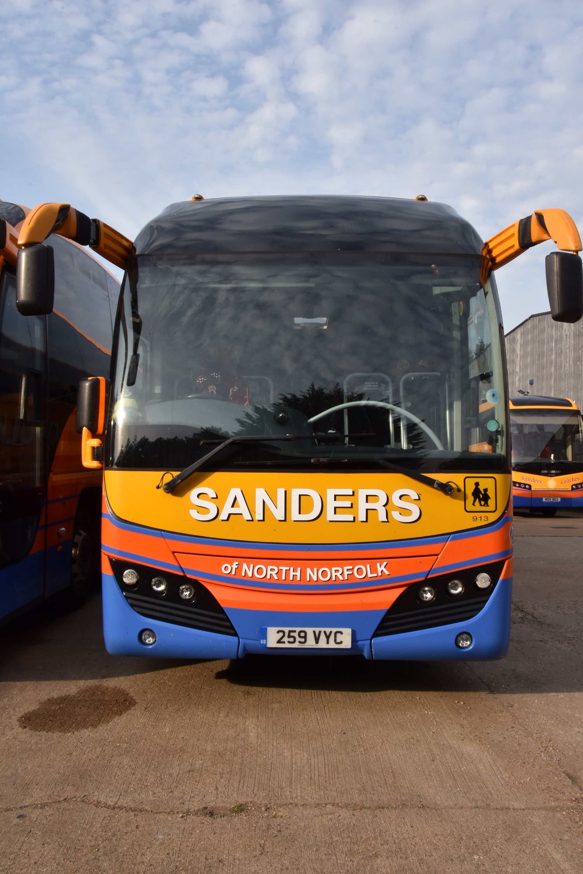 Our fleet | Sanders Coaches