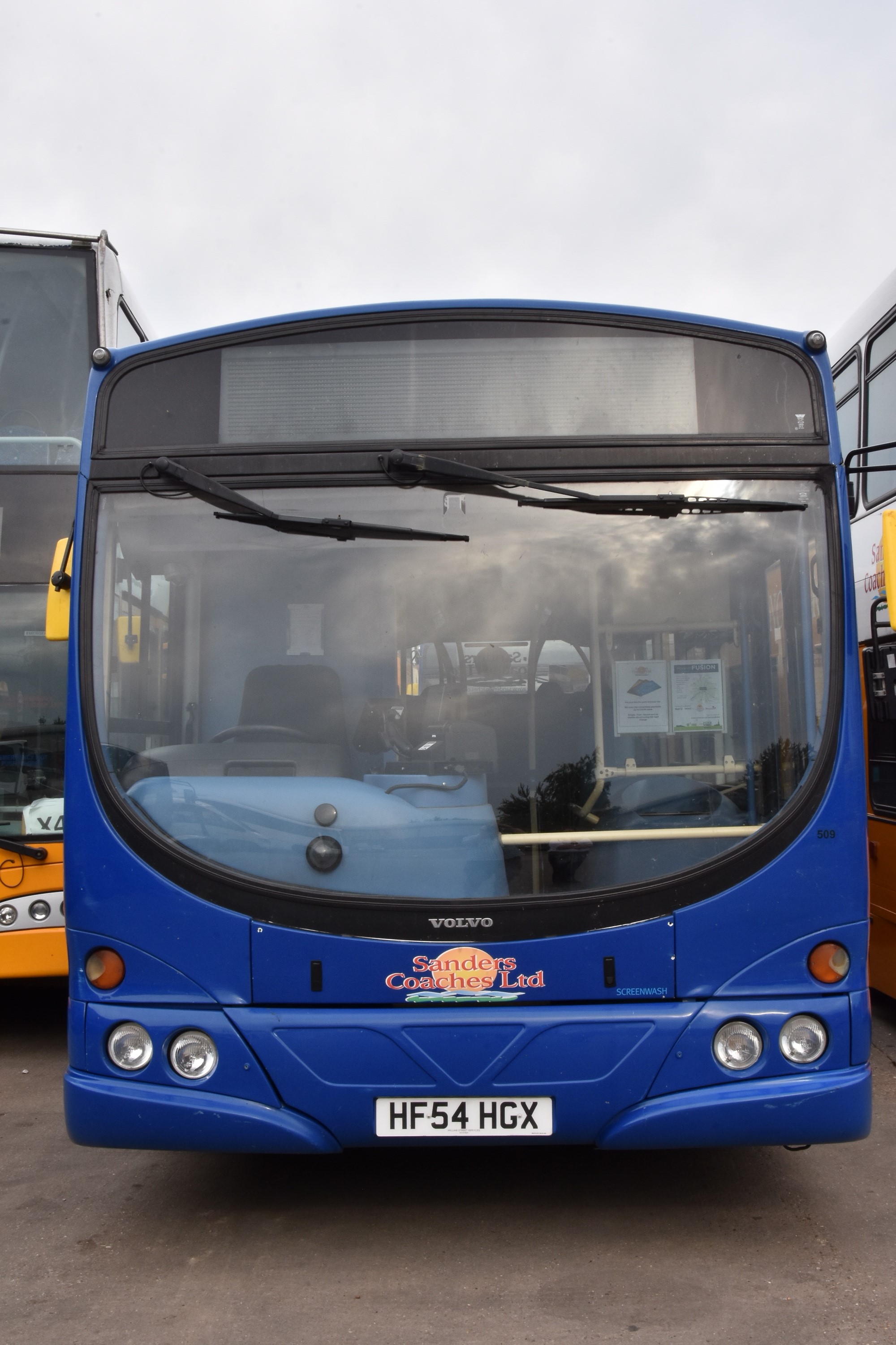 Our fleet | Sanders Coaches